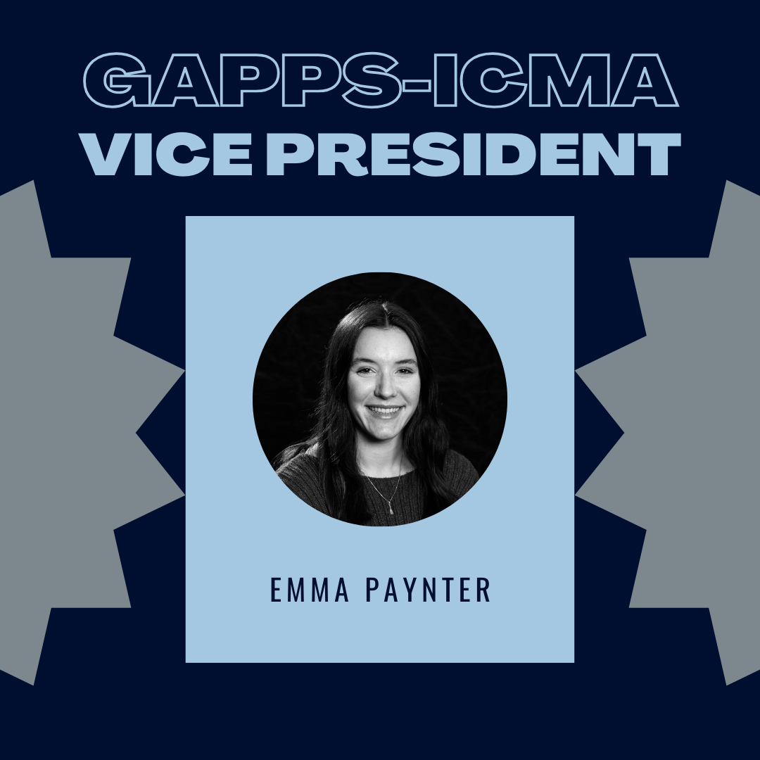 GAPPS-ICMA Vice President: Emma Paynter | School of Public Policy